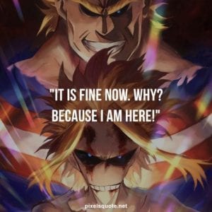 Best All Might Quotes from My Hero Academia | PixelsQuote.Net