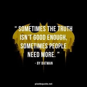 50 Most Batman Quotes from Movies and Comics | PixelsQuote.Net